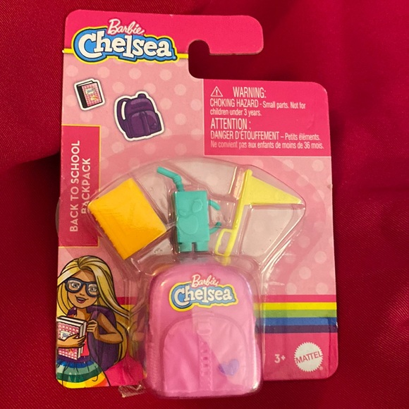Barbie | Toys | Barbie Chelsie Back To School Backpack Setnew In Box ...